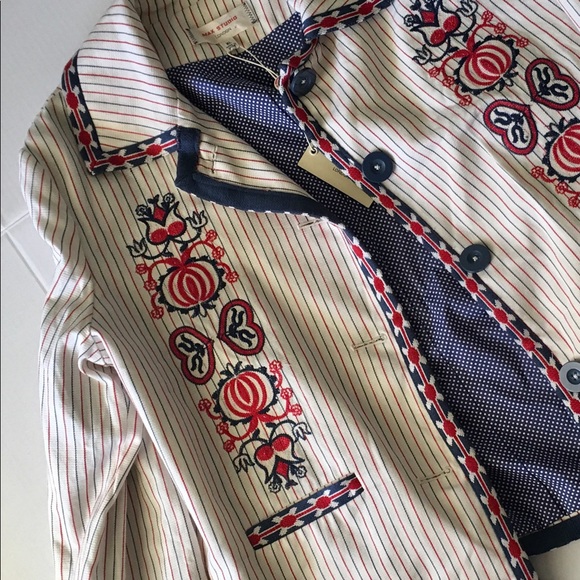 Max Studio | Jackets & Coats | Max Studio Londons Striped Jacket | Poshmark